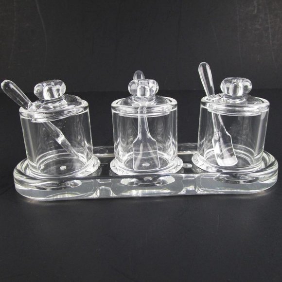 Chadwicks | Dining | 96s Brand New Vintage Acyrlic Condiment Set | Poshmark